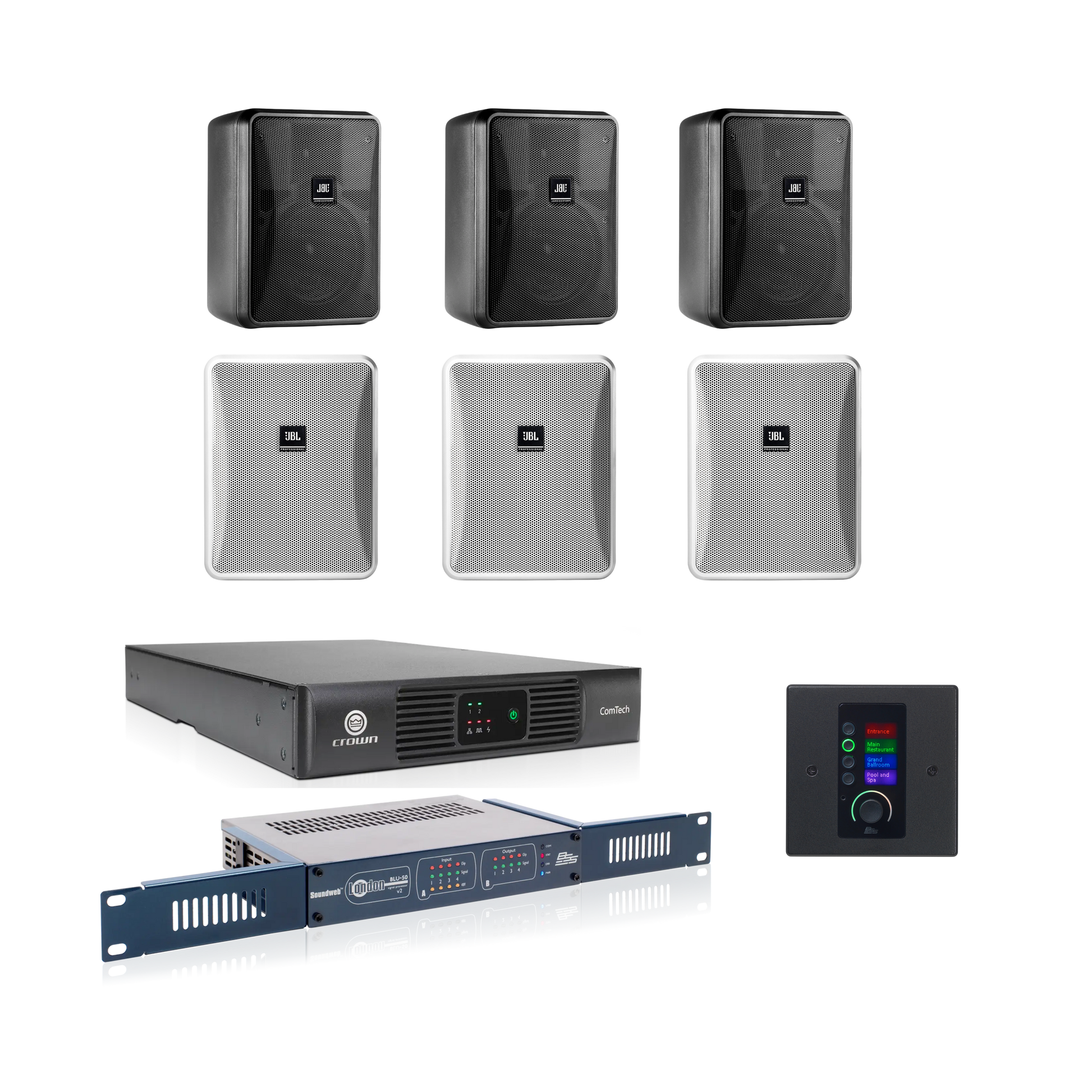 Harman Professional Common Room Audio System - Silver Bundle – AVITdirect