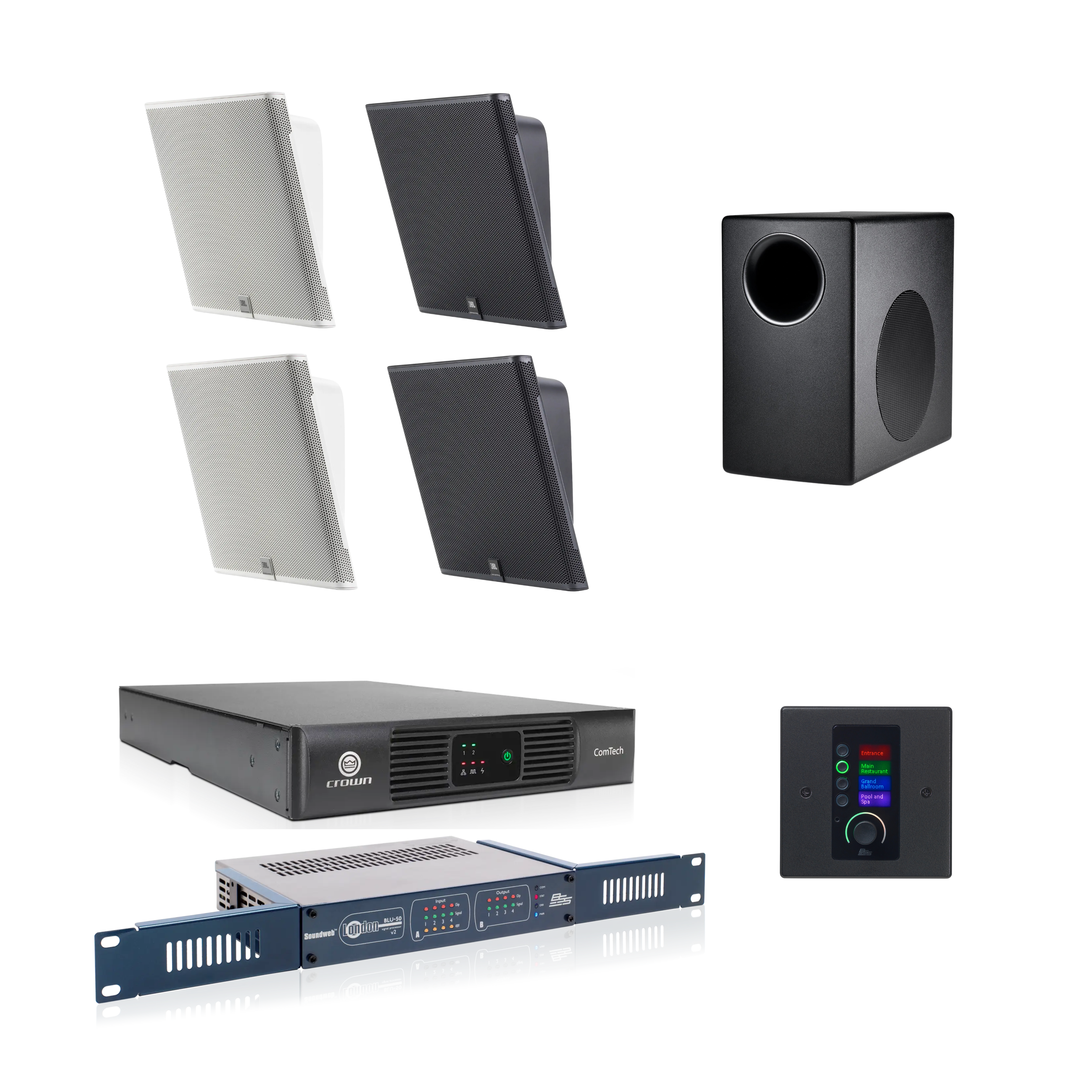 Harman Professional Small Classrooms Audio System - Gold Bundle ...