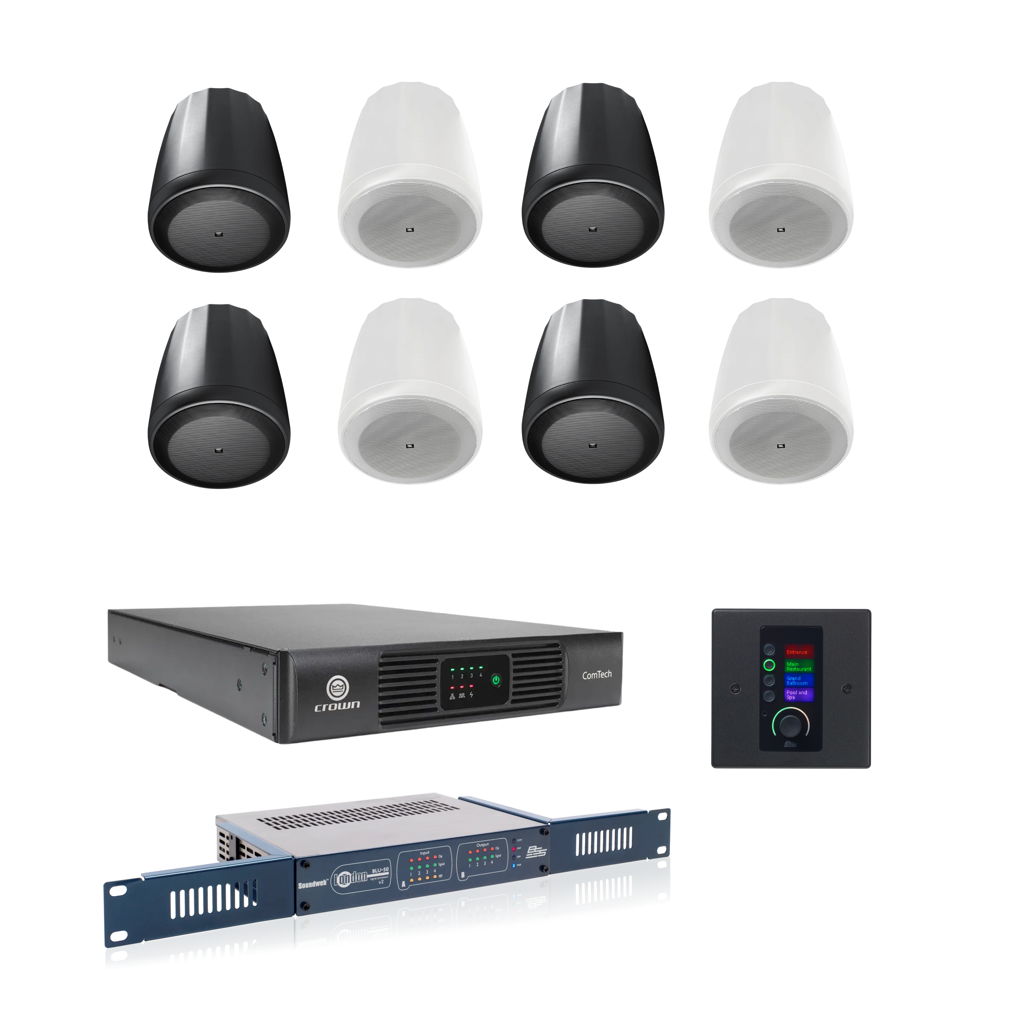 Harman Professional Warehouse Audio System - Silver Bundle – AVITdirect