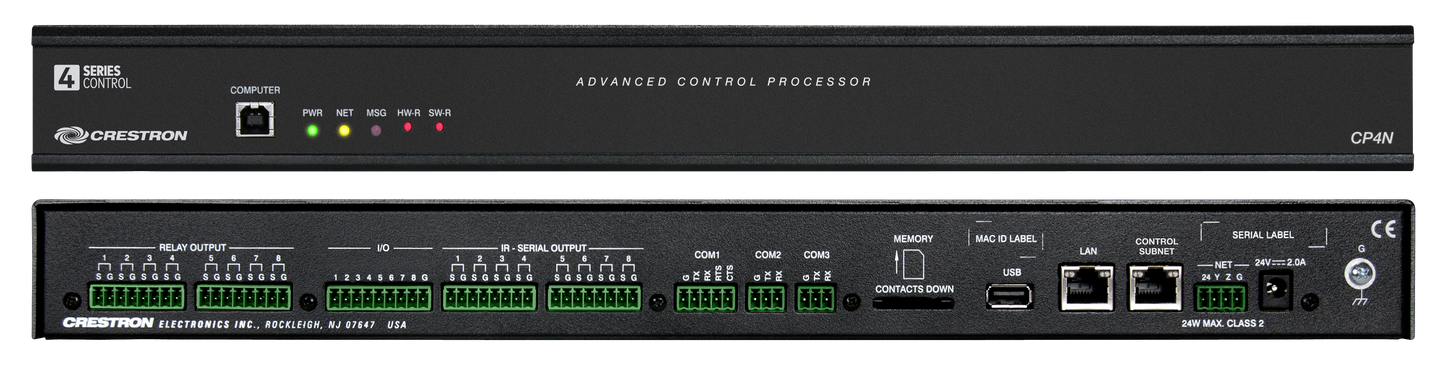 Crestron CP4N Control Processor – AVITdirect